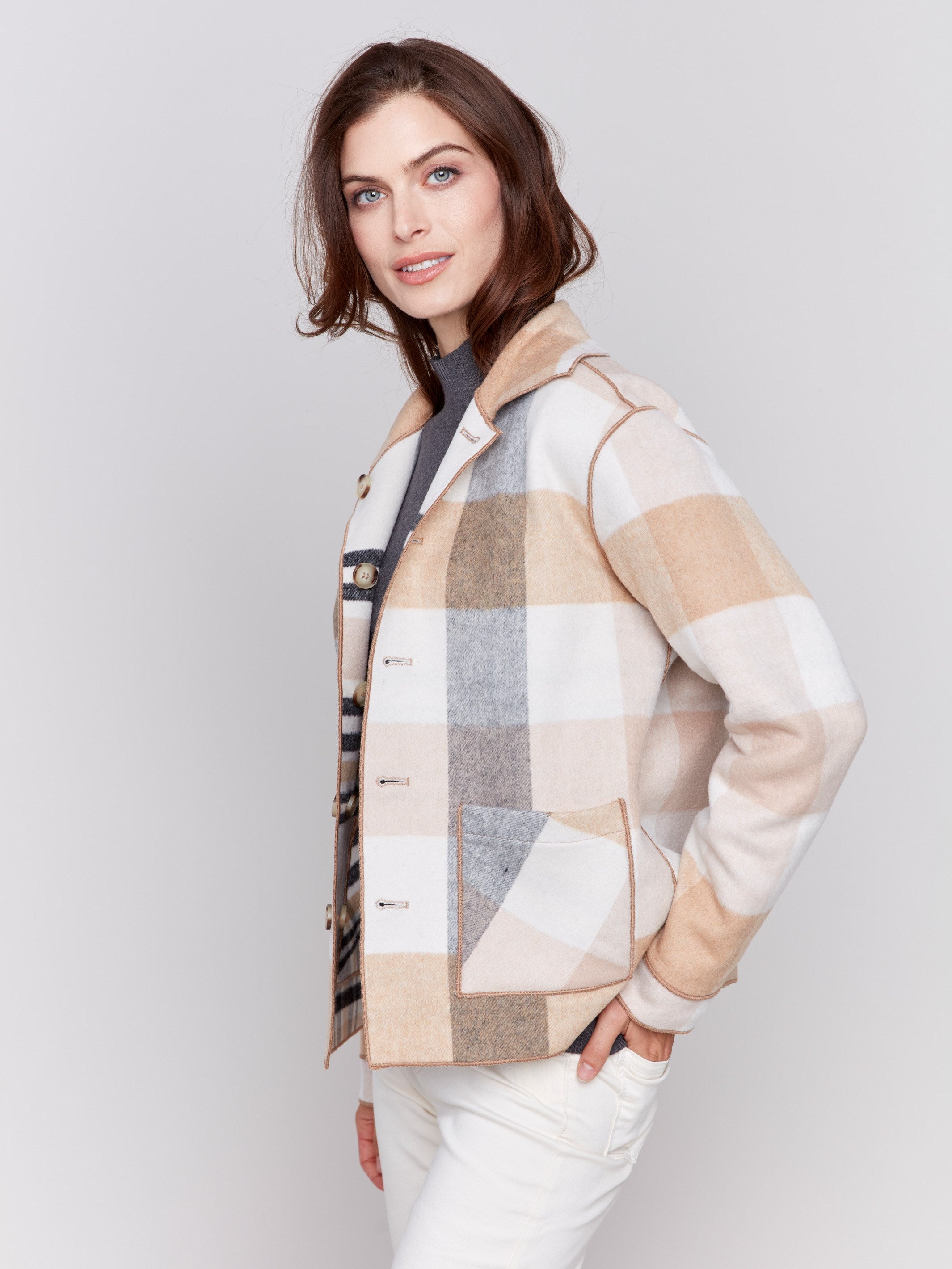 Women's Jackets, Vests & Blazers | Charlie B Canada
