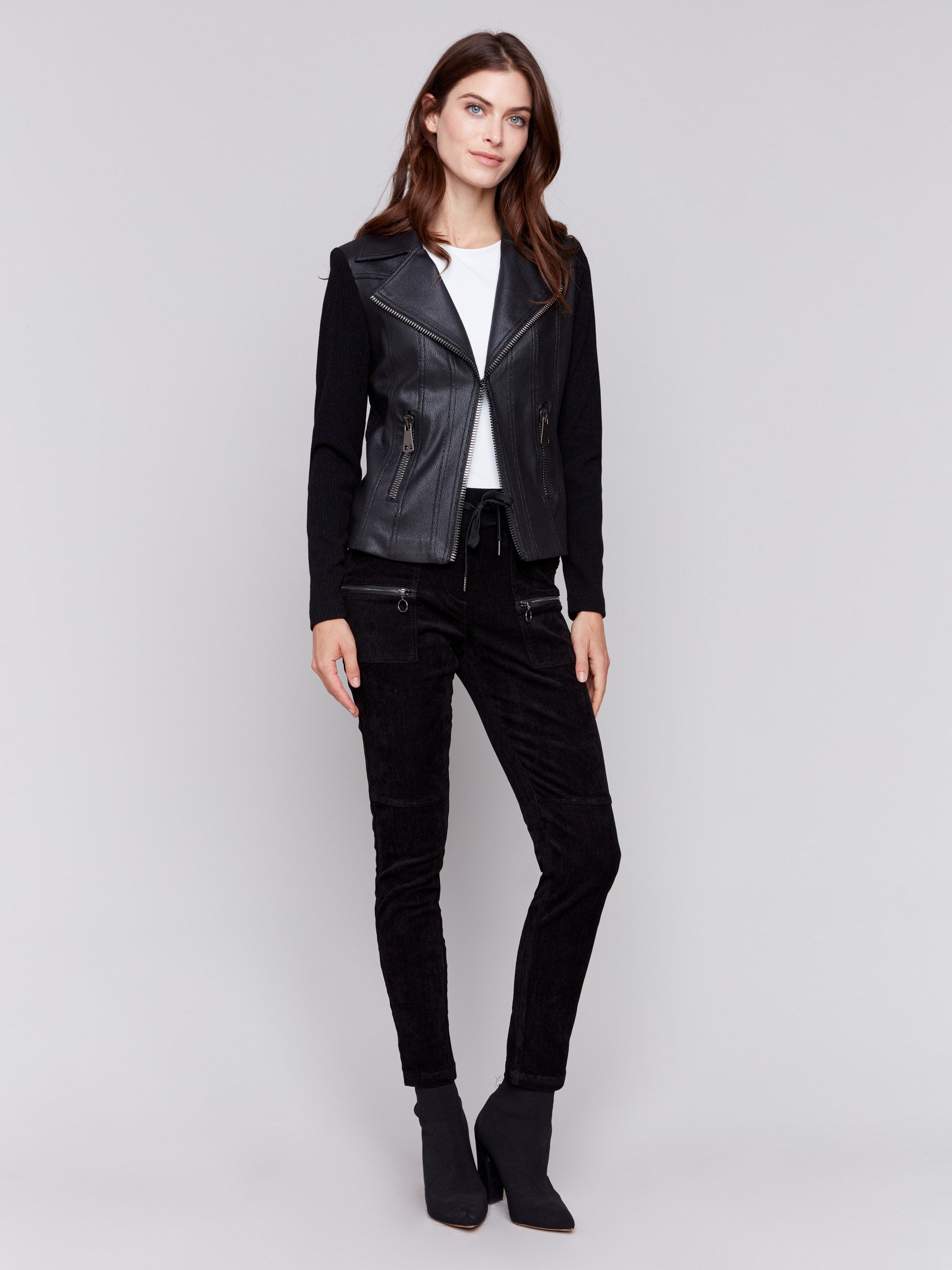 Womens Jackets Vests And Blazers Charlie B Canada